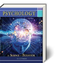 Amazon.com: PSYCHOLOGY:SCIENCE OF BEHAVIOR: 9781618825780: Ettinger: Books