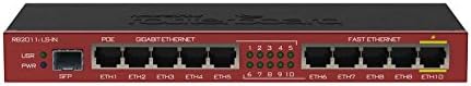 Amazon.com: Mikrotik RB2011ILS-IN Ethernet LAN Black, Bordeaux Wired ...