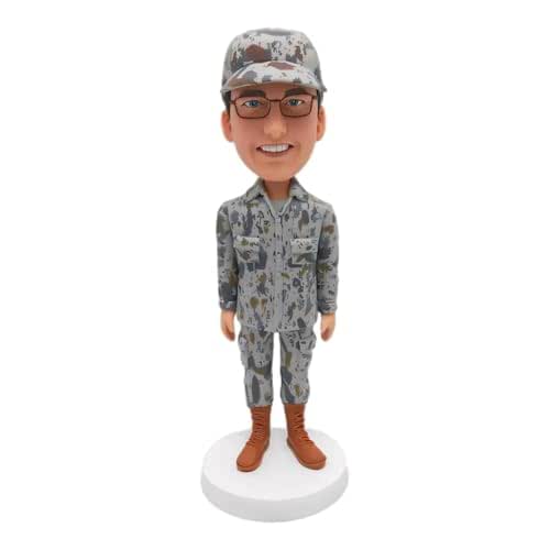 Amazon.com: Uniboblx Custom Pilot Bobblehead, Personalized Air Force ...