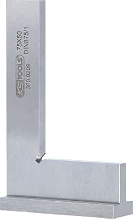 Amazon.com: Square with stock DIN 875/1, 75mm : Industrial & Scientific
