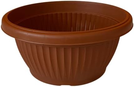 Hug A Plant |Bello Bowl 35CM Round Plastic Pot for Home & Garden ...