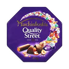 MACKINTOSH'S Quality Street Assorted Milk And Plain Chocolates And ...