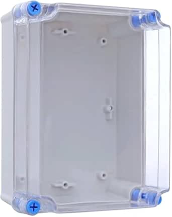 Waterproof IP67 Transparent Junction Box, Clear Plastic Solar Enclosure ...