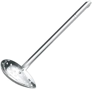 Amazon.com | UK 18-8 Horizontal Perforated Ladle 90cc: Kitchen Ladles ...