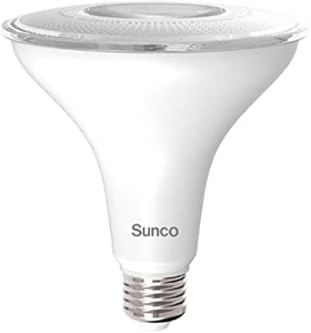Sunco Dusk to Dawn Flood Lights Outdoor LED PAR38 Motion Sensor, 13W ...
