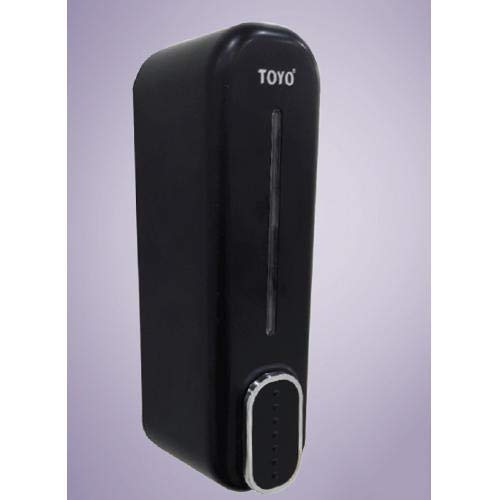 Toyo Refillable Manual Liquid Soap Dispenser Wall-Mounted Shampoo and ...