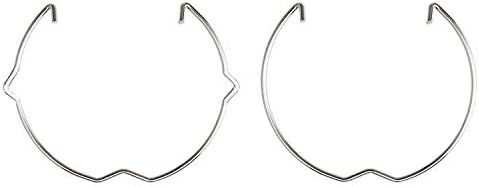 YPLonon MR16 & GU10 Retaining Spring Rings Clips 36PCS Spotlight Clasps ...