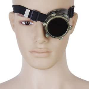 Steampunk Monovision Eyepatch Victorian Cyber Cosplay Monocle Goggle ...