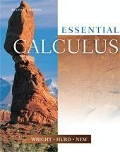 Essential Calculus Text 2nd (second) Edition by Wright; Hurd; New [2006 ...