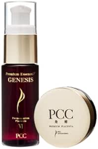 Amazon | シードコムス PCCプレミアム エッセンス FⅥ 30mL + 発酵プレミアム リッチ美容クリーム 15g 国産 馬プラセンタ | seedcoms | 美容液 通販