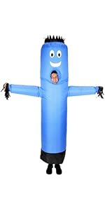 Amazon.com: LookOurWay Inflatable Tube Man Costume - Wacky Wavy Arm Guy ...