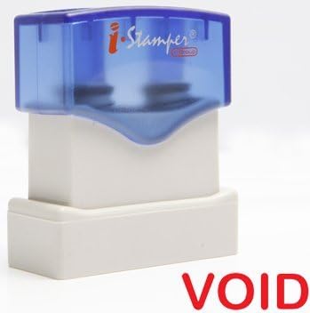 Amazon.com : i-Stamper V01 rubber stamp self inking VOID : Business ...