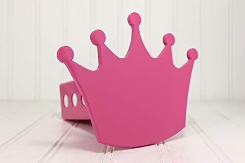 Amazon.com: GRAPHICS & MORE Princess Crown Pink Oval Tow Trailer Hitch ...