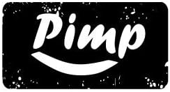 Amazon.com: JS Artworks (3) Pimp Vinyl Decal Sticker : Automotive