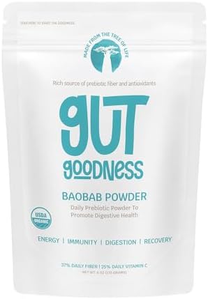 Amazon.com: Gut Goodness, gut health powder w/Baobab superfruit ...