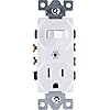Amazon.com: GE Wall Switch & Outlet Combo, Two-in-One Receptacle, 1 On ...