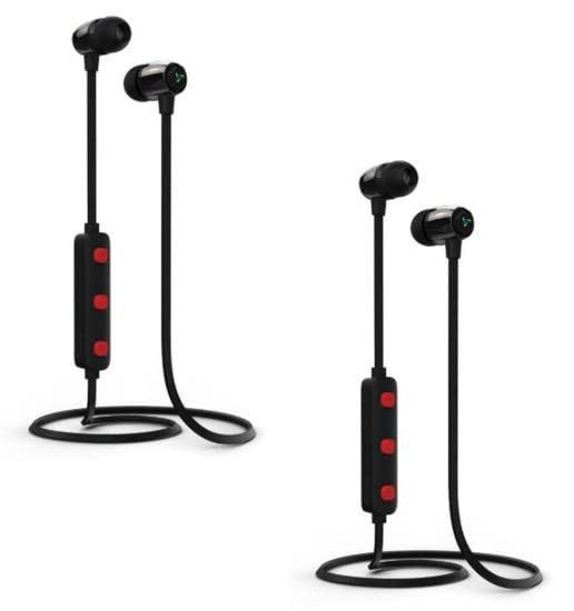 Rambot Combo Pack of 2 Items - Sport Wireless Bluetooth Magnet Headset ...