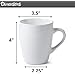 Amazon.com: BTaT- White Coffee Mugs, Set of 4, 12oz, Coffee Mug Set ...