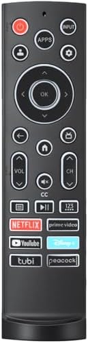 Amazon.com: 【Pack of 2】 for Hisense TV Remote Replacement, Compatible ...
