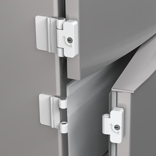 Amazon.com: Refrigerator Adhesive Locks Double Button Fridge Door Lock ...