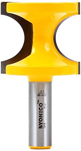Yonico 18153 1-1/4-Inch Louvre Slat Router Bit 1/2-Inch Shank : Amazon ...