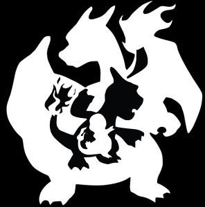 Charmander Black And White