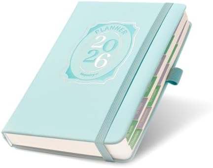 Amazon.com : Hopesky 2026 Planner - 5.8" x 8.3" A5, Daily Planner with ...