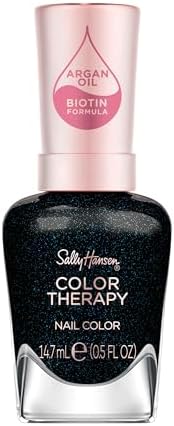 Amazon.com : Sally Hansen Color Therapy Nail Polish, Reflection Pool ...