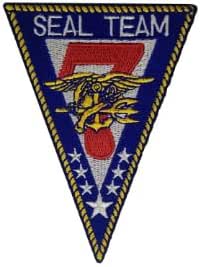 Amazon.com: US Seal Team 7 Team Tactical Morale Badge Embroidery Patch ...