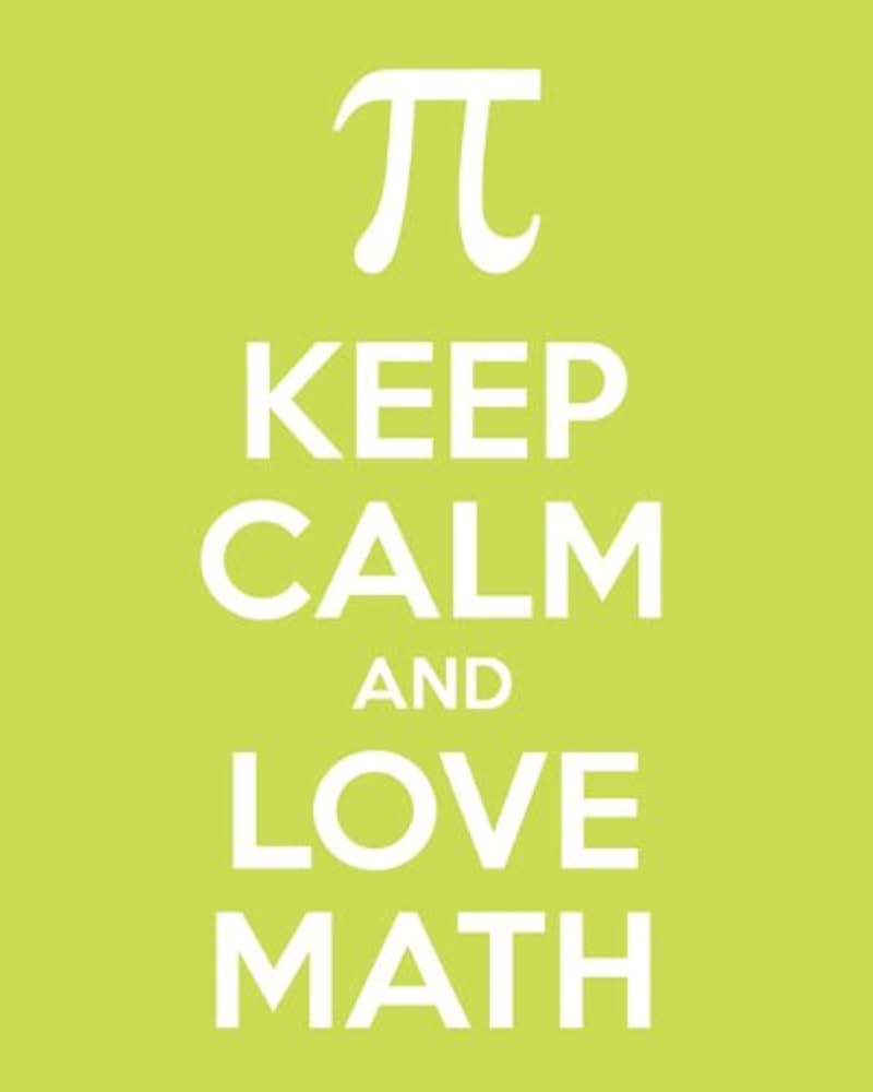 Keep Calm And Love Math Wallpaper