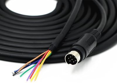 Câble Mini 8P, Mini DIN 8 broches mâle MD8 vers câble adaptateur pour ...