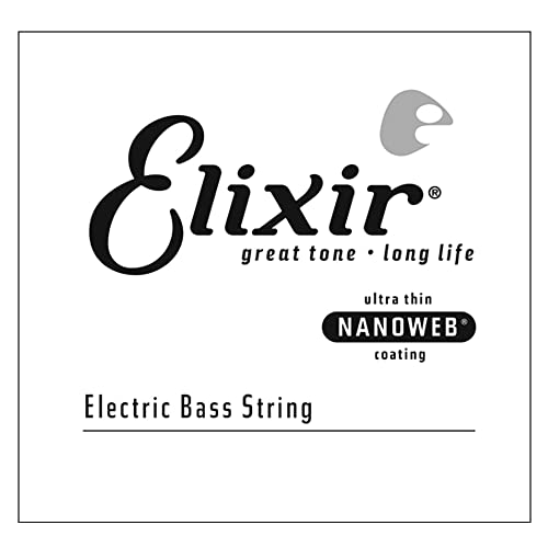 Snapklik.com : Elixir Strings Electric Bass String NANOWEB Coating