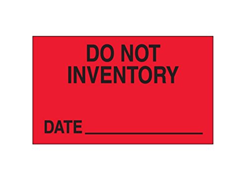 Amazon.com: RetailSource DL3421x1 3 x 5" - "Do Not Inventory - Date ...