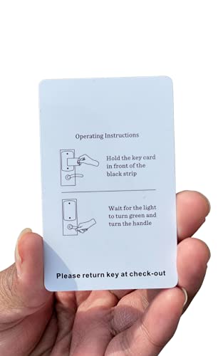 Generic RFID Key Cards, 200 Pieces, Blue, 13.56MHz, Compatible with ...