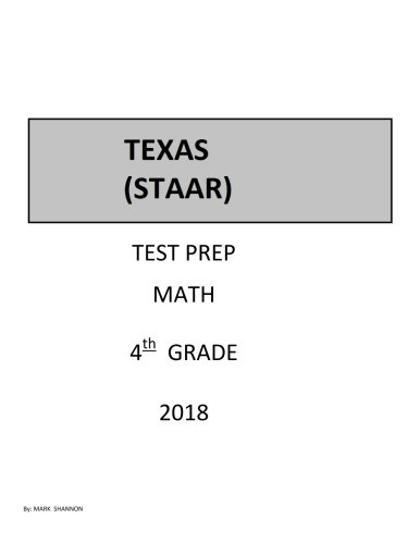 4th Grade STAAR Test Prep: 4th Grade Texas Assessment of Academic ...