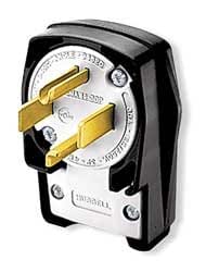 4 Wire Industrial Angle Straight Blade Plug 125/250VAC 30A - Amazon.com