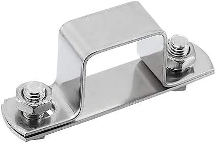 uxcell U Shaped Connector Bracket, 30mm x 30mm 304 Stainless Steel Bar ...