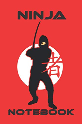 Ninja Notebook - Red - Black - College Ruled: Publishing, Visarem ...