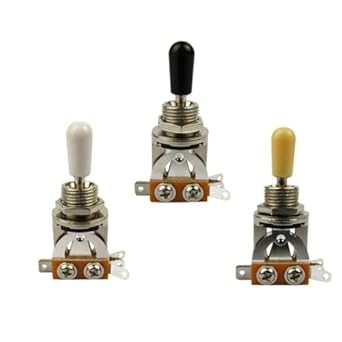 Amazon.com: Set 3pcs SG Guitar Switches 3-Way Toggle Selector Switch ...