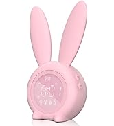 Amazon.com: Alarm Clock for Kids: Cute Pear Design, Snooze, Triple ...