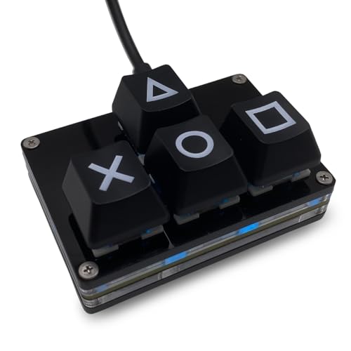 Snapklik.com : BTXETUEL Mini 4-Key Keypad WASD Arrow Key Keycaps ...