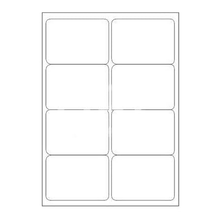 K3 Multi Purpose Self Adhesive Labels (Lable Size 100 x 72 mm, 8 Lable ...