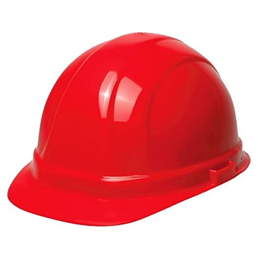 Safety Helmet for Industrial |Safety Helmet for Contraction (Red) Pack ...
