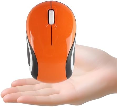 Amazon.com: elec Space Mini Small Wireless Mouse for Travel Optical ...