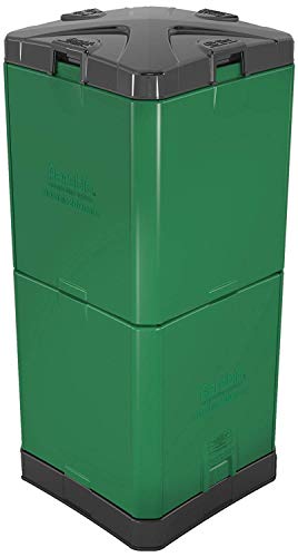 200L Aerobin Heißkomposter Grün, Heißtonnen-Kompostierung, Bio-Garten ...