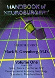 Handbook of Neurosurgery: v. 1: Mark S. Greenberg: 9783131108647 ...