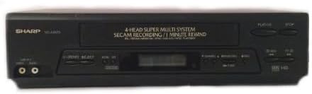 Amazon.com: Sharp Multi System VCR Titanium Coated Head. with HDMI VC ...