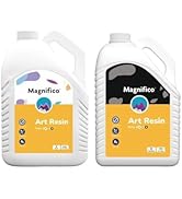 Magnifico One Resin - 3.2 KG (3:1) Clear UV-Resistant Epoxy Resin Art ...