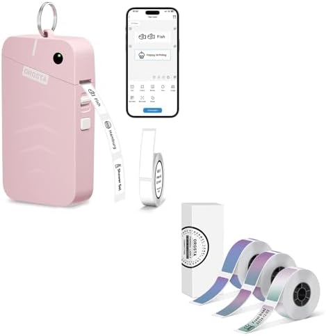 Amazon.com : ORGSTA S001 Label Maker Machine with Tape, Portable ...