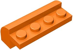 Amazon.com: Classic Building Bulk Slope Curved 2x4x1 1/3 with 4 ...